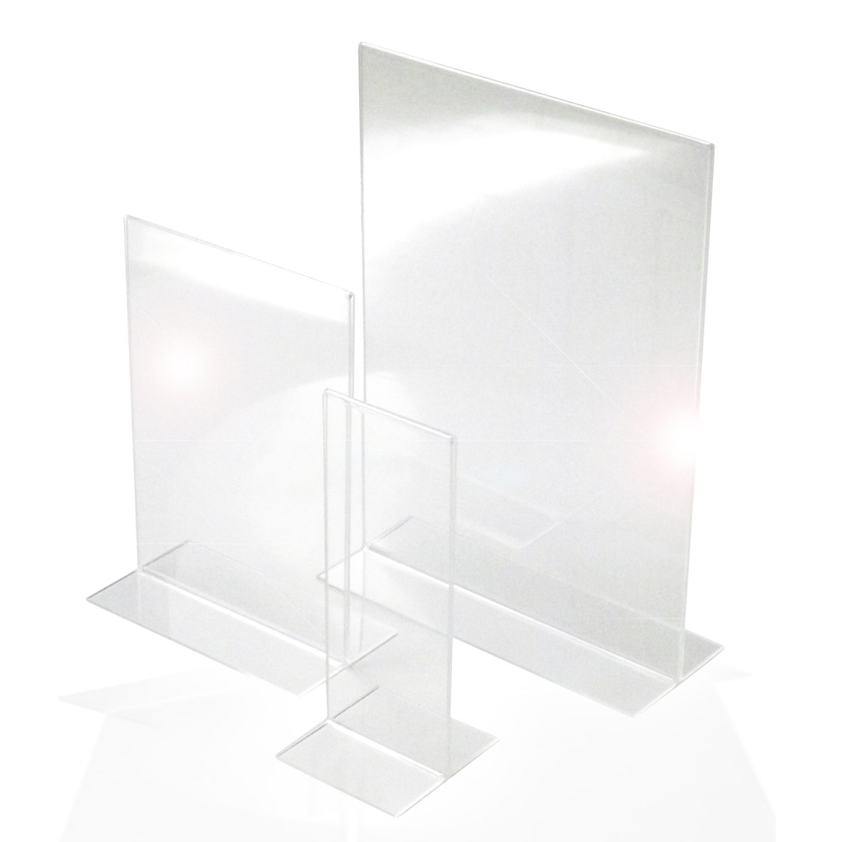 T-standere - • Akryl display - www.silkeborgplastshop.dk